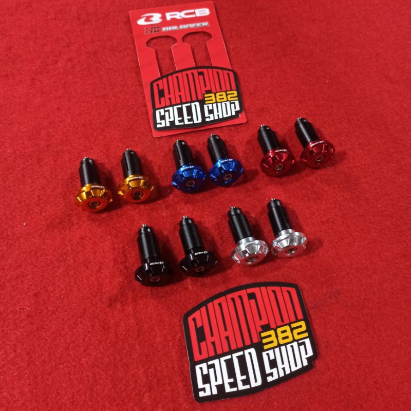 Jual Handlebar Bar End BarEnd Balancer Jalu Bandul Stang Motor RCB ...