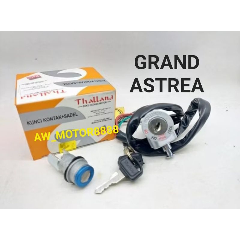 Jual (THALLAND) KUNCI KONTAK SET GRAND / ASTREA KEYSET KOMPLIT KUNCI ...
