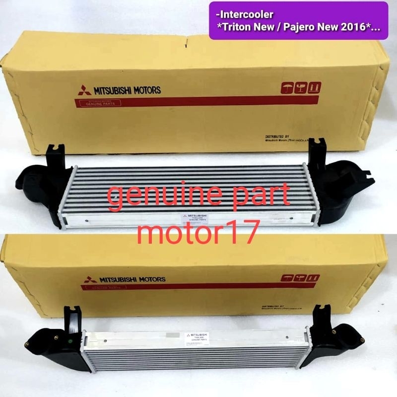 Jual INTERCOLER INTERCOOLER MITSUBISHI NEW TRITON/NEW PAJERO 2016 ASLI ...