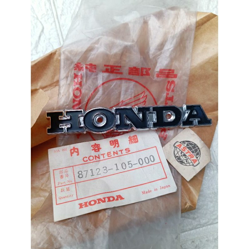 Jual Emblem fuel tank tangki Honda cb100 cb125 s90z cb175 cb350 cl100 ...