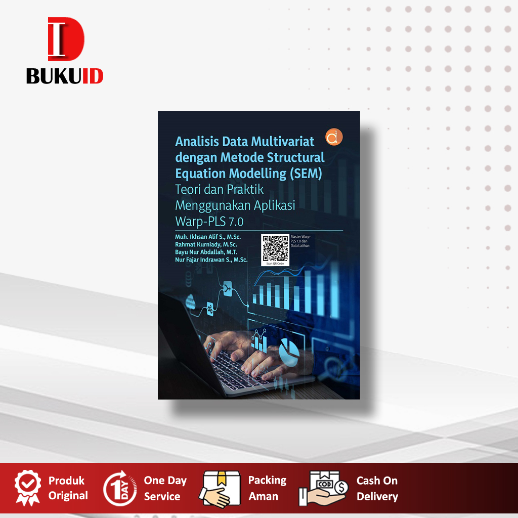 Jual Buku Analisis Data Multivariat dengan Metode Structural Equation Modelling (SEM) Teori dan ...