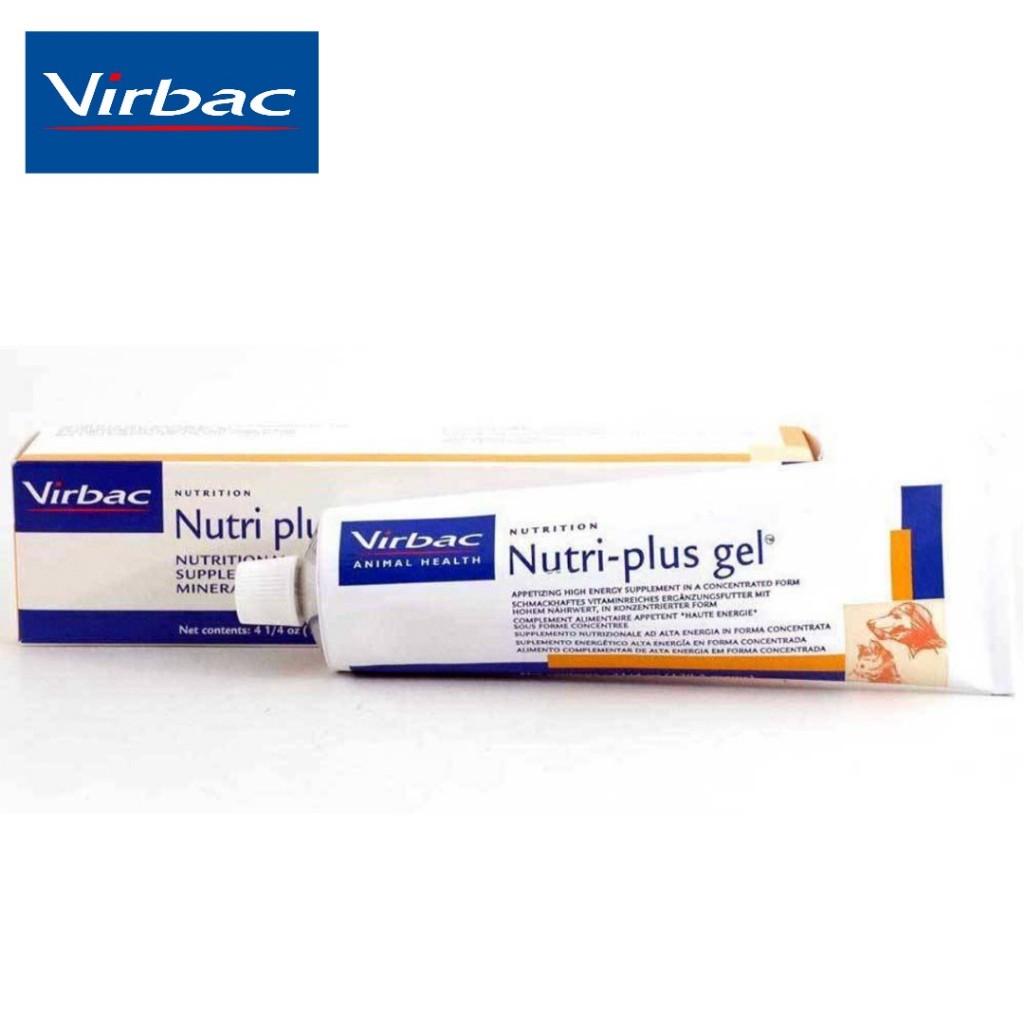 Jual nutriplus gel 120gr virbac multivitamin kucing dan anjing | Shopee ...