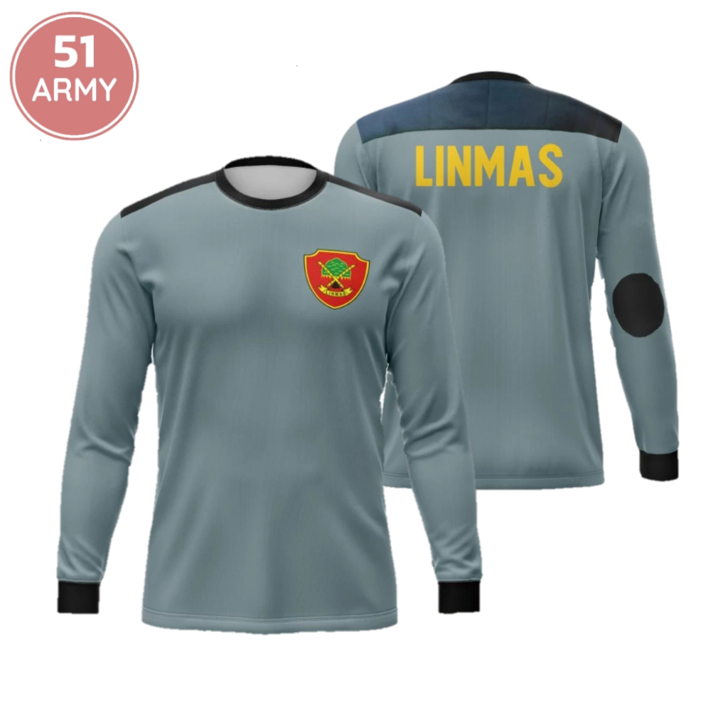 Jual BAJU KAOS DECKER LINMAS SATLINMAS LENGAN PANJANG TERBARU DECKER ...