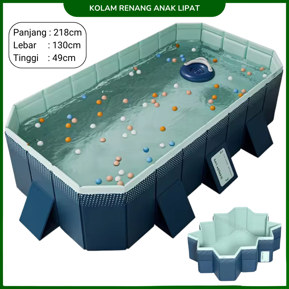 Jual Kolam Renang Lipat Besar Anak Mandi Bola Kolam Ikan High Quality ...