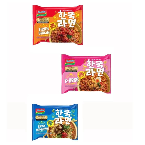 Jual Pop Mie Cup Indomie Premium Collection Korean Ramyeon Series (Spicy Ramyeon, Fiery Chikin ...