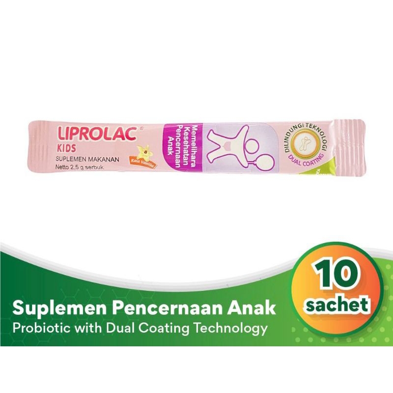 Jual Liprolac 10 Sachet - Suplemen Probiotik dan Prebiotik Anak ...