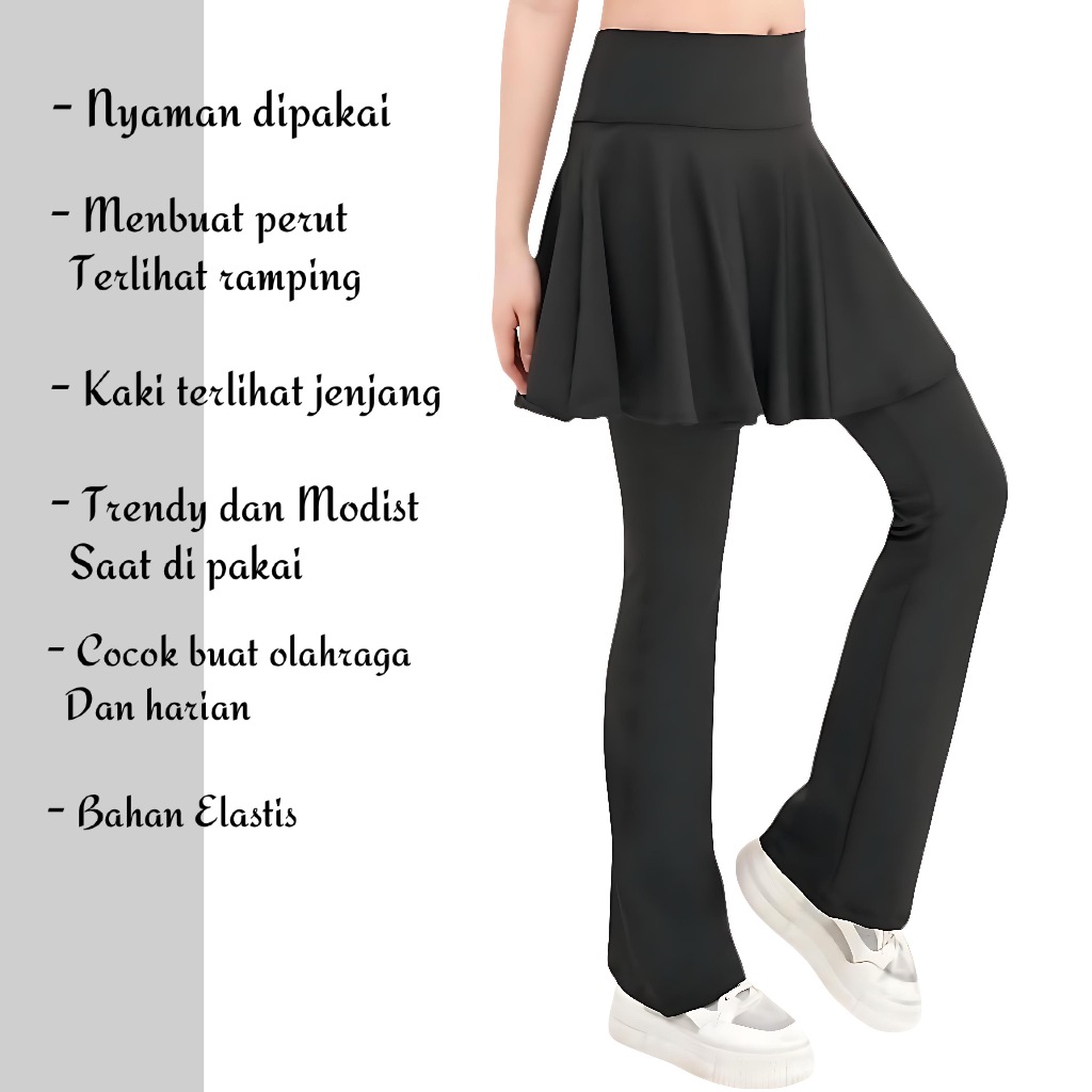 Jual Celana Rok Cutbray Olahraga,Legging Rok Yoga,Lejing Panjang Rok ...