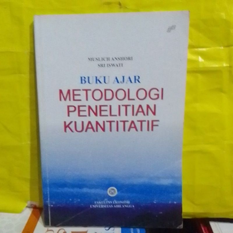 Jual ORIGINAL/ buku ajar metodologi penelitian kuantitatif | Shopee Indonesia