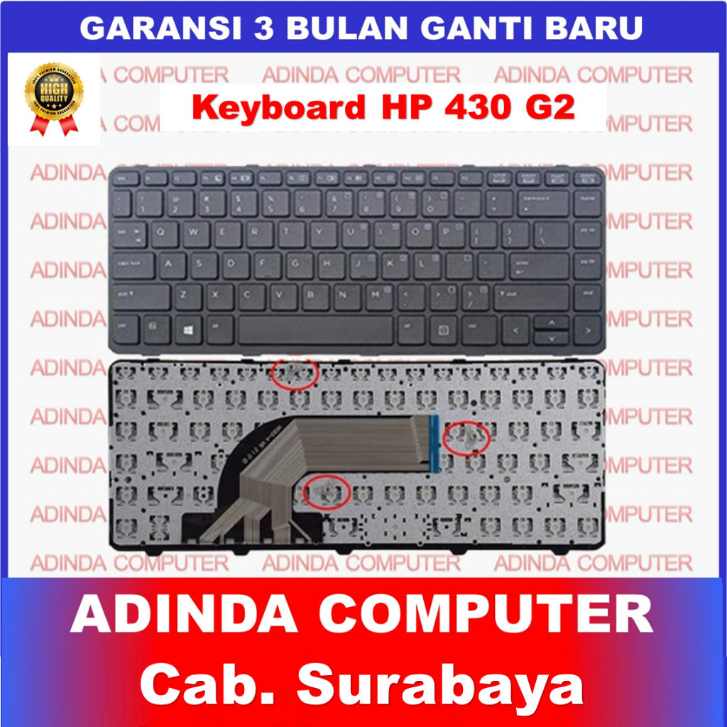 Jual Keyboard Hp ProBook 430-G2 430 G2 440-G0 440 G0 440-G1 440 G1 440 ...