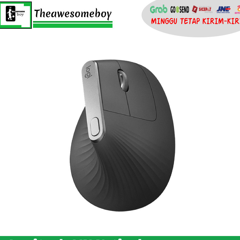 Jual MX Vertical Wireless Mouse Premium Ergonomic | Shopee Indonesia