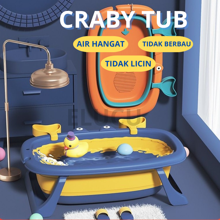 Jual Bak Mandi Bayi Lipat Tempat Mandi Bayi Portable Bak Mandi Bayi ...