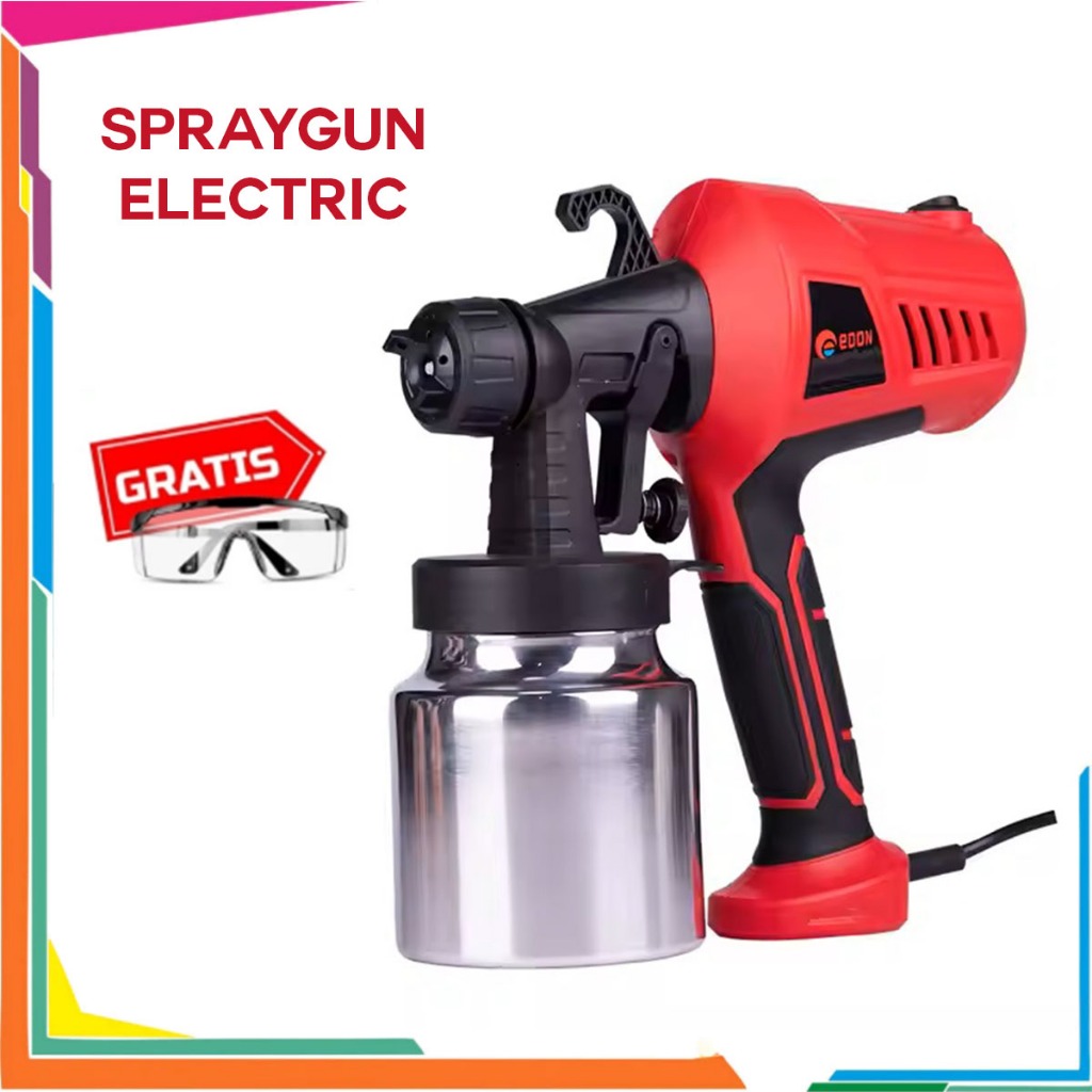 Jual Spraygun Cat Semprot Listrik 400W Mesin Semprot Cat Tembok EDON ...