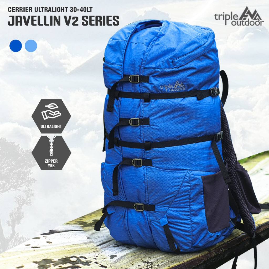 Jual JAVELLIN V2 - CERRIER 30-40 LITER CERRIER ULTRALIGHT BACKPACK ...