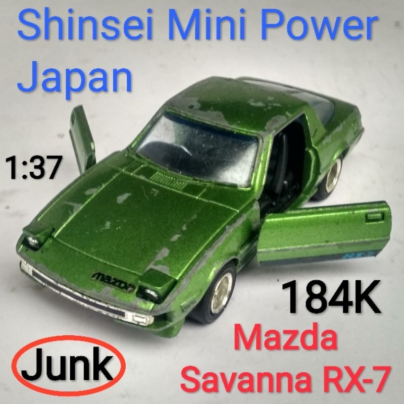 Jual Diecast Vintage Shinsei Mini Power Japan Skala 37 Mazda Savanna ...