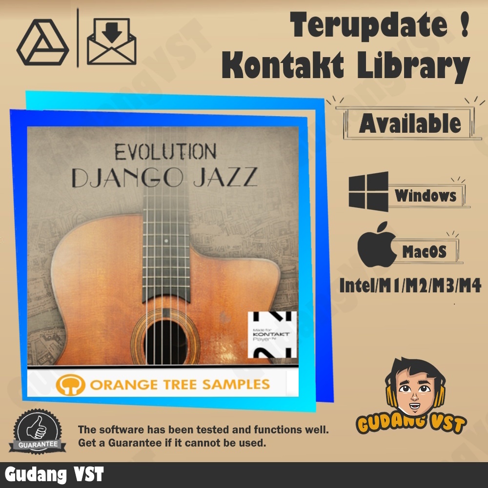 Jual Evolution Django Jazz Kontakt Library WINDOW / MAC Terbaru ...
