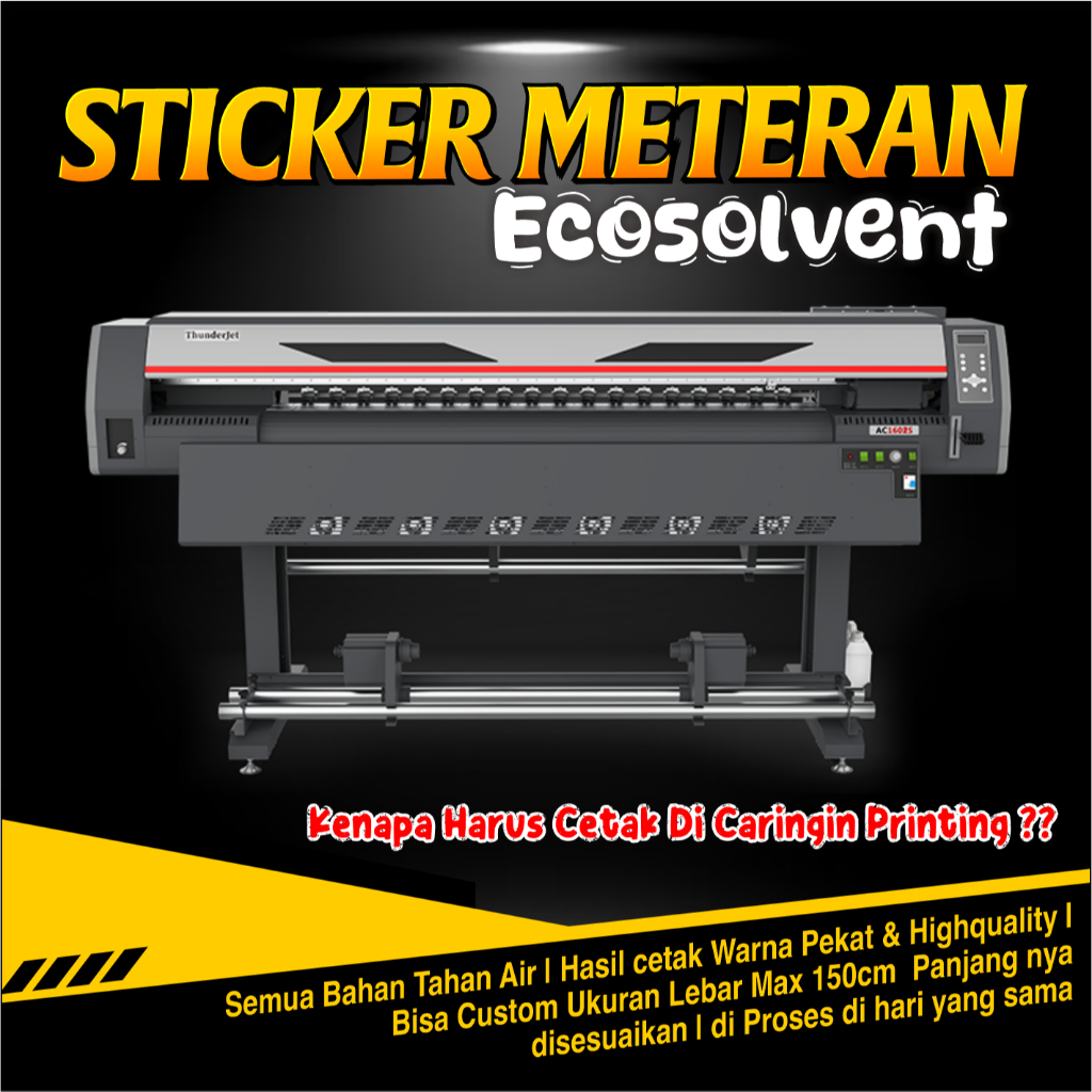 Jual CETAK PRINT Sticker Meteran ecosolfens stiker gerobak, stiker ...