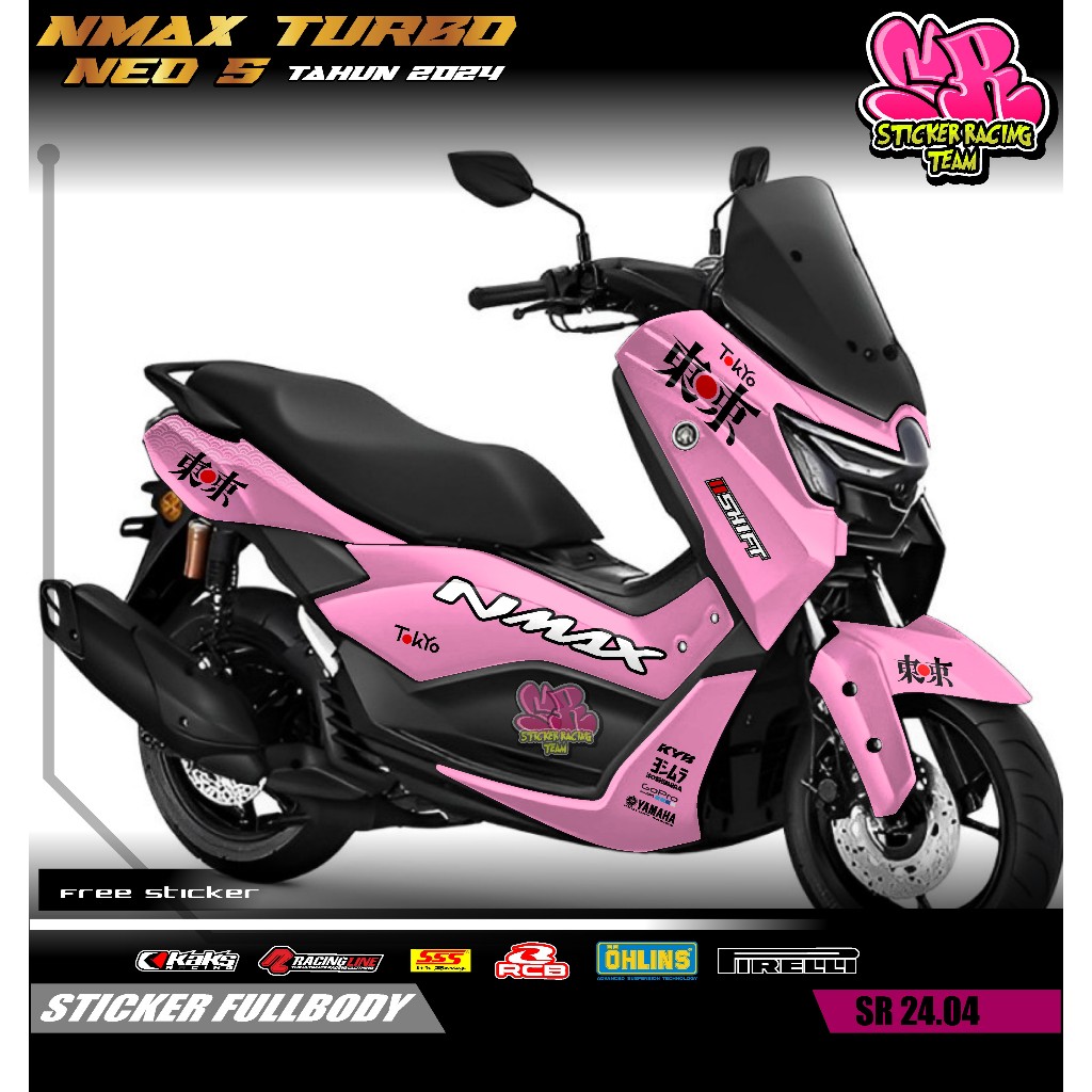 Jual Sticker Decal Nmax Neo Nmax Turbo 2024 Full Body Sticker Nmax Neo ...