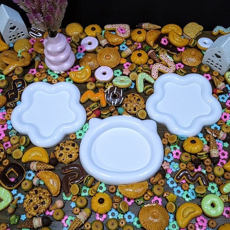 Jual Tatakan tray bentuk bunga aesthetics eksklusif properti foto ...