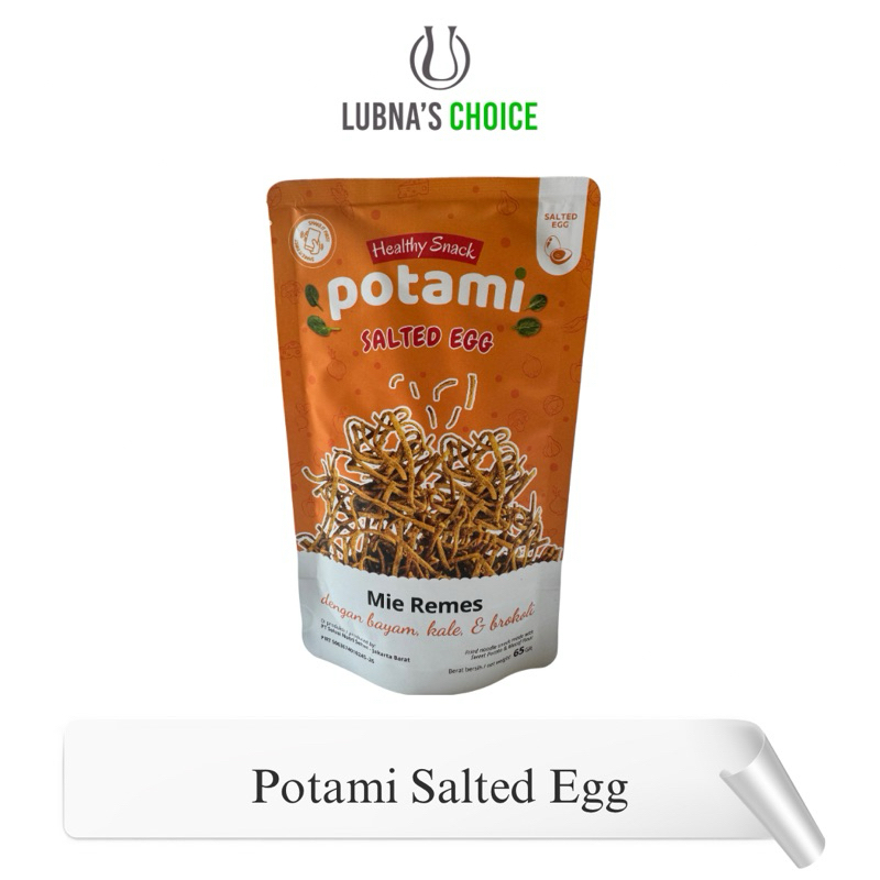 Jual Potami Snack Sayur - Salted Egg | Shopee Indonesia