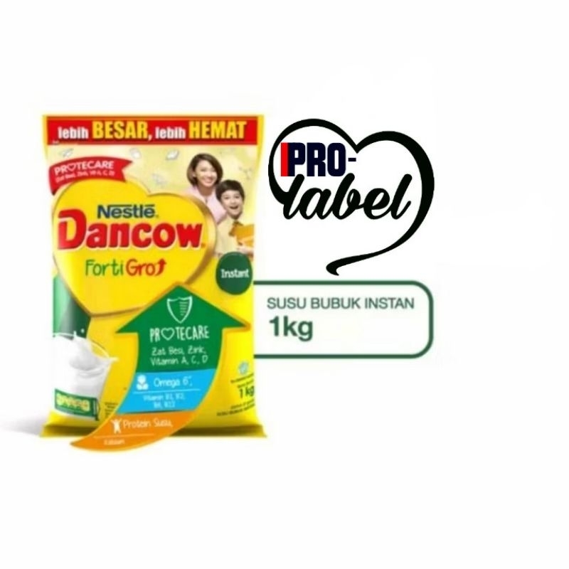 Jual DANCOW FORTIGRO INSTANT 1KG - SUSU DANCOW FORTIGRO 1 KG - DANCOW ...