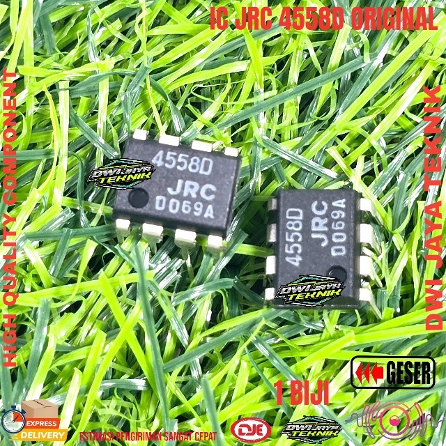 Jual IC JRC4580D / JRC4580 / IC DUAL OP AMP JRC 4580D / OPAMP JRC4580D | Shopee Indonesia