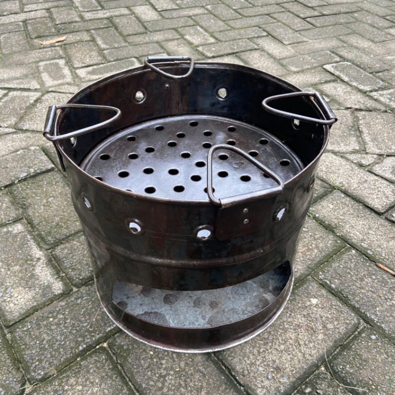 Jual Anglo arang angkringan super jumbo diameter 32 cm tinggi 28 cm ...