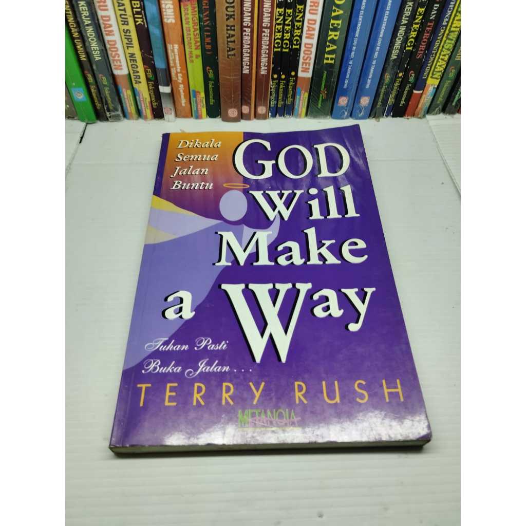 Jual GOD WILL MAKE A WAY | DIKALA SEMUA JALAN BUNTU TUHAN PASTI BUKA ...