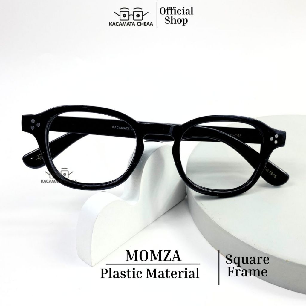 Jual KacamataCheaa Frame Bulat Plastik Terbaru MOMZA | Shopee Indonesia