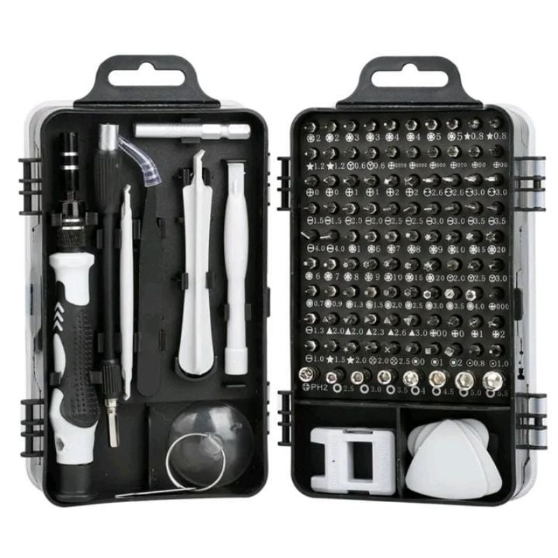 Jual Obeng Full Set Lengkap Praktis Compact utk HP Kacamata Jam Dll ...