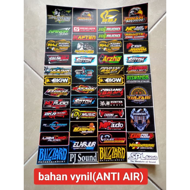 Jual STIKER AUDIO | STIKER SOUND | STIKER SOUNDSYSTEM | STIKER ANTI AIR ...