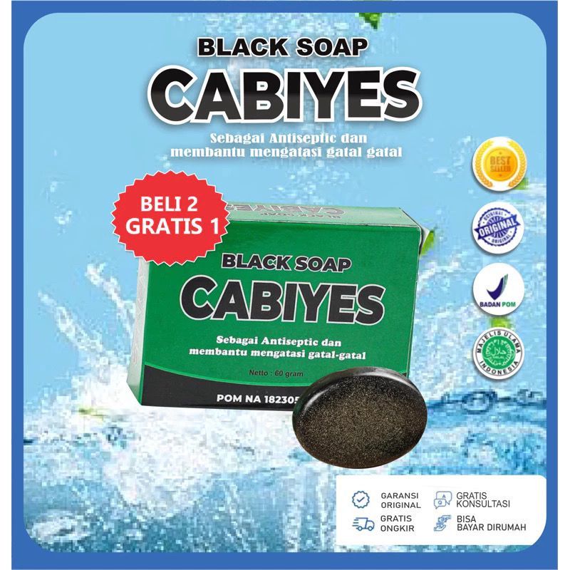 Jual Sabun CABIYES Mengatasi Gatal Scabies Kudis Eksim Kurap Panu ...