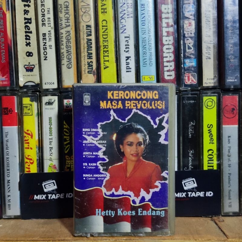 Jual Kaset Pita - Hetty Koes Endang - Keroncong Masa Revolusi - Radio Tape - Kaset - Radio ...