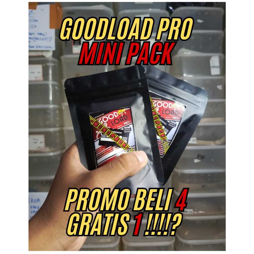 Jual GUTLOAD untuk gecko produksi merk GOODLOAD PRO MINIPACK 50GRAM ...