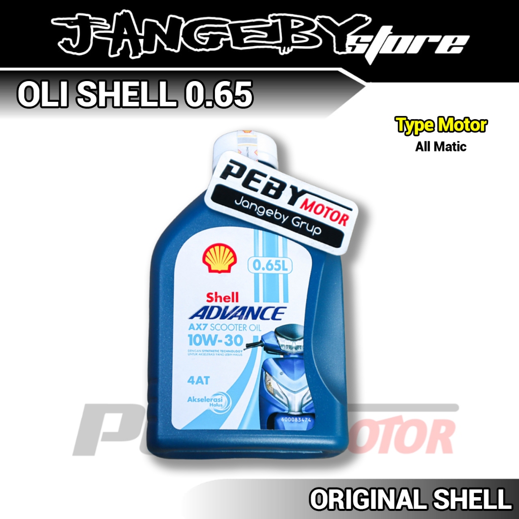 Jual Oli Shell AX7 0.65L MATIC ORIGINAL SHELL | Shopee Indonesia