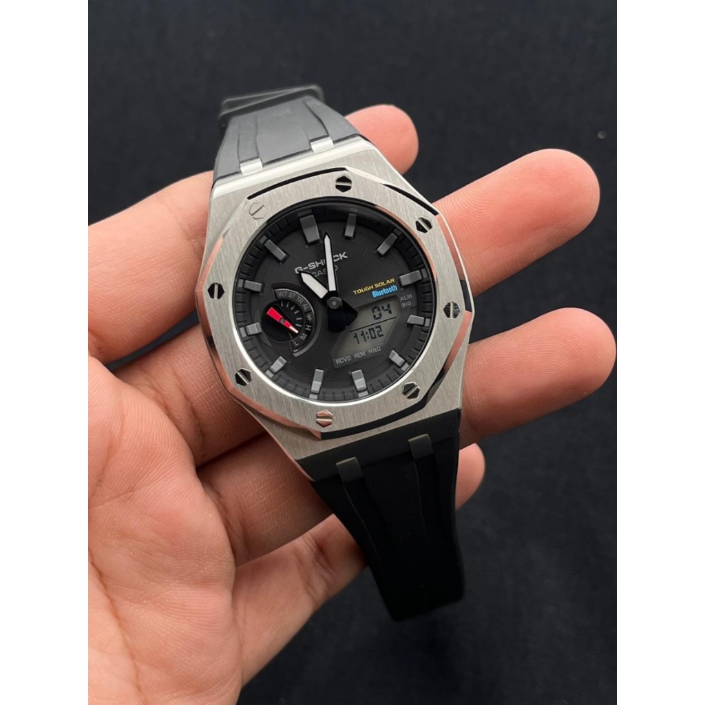 Jual Casio G-Shock GA-B2100-1ADR Original Bluetooth & Solar MOD Gen 3 ...