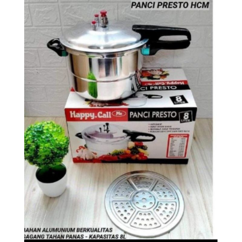 Jual Panci Presto Happy call 8 Liter | Shopee Indonesia
