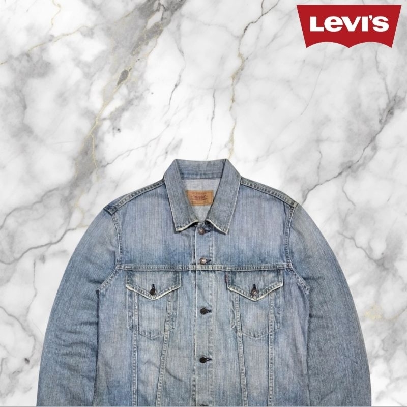 Jual Trucker Denim Jacket | Shopee Indonesia