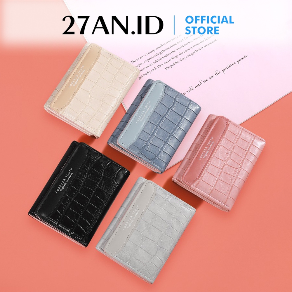 Jual (27AN.ID) Dompet Kartu 807 Dompet Lipat Wanita Dompet Wanita Kecil Aesthetic Korea Dompet ...