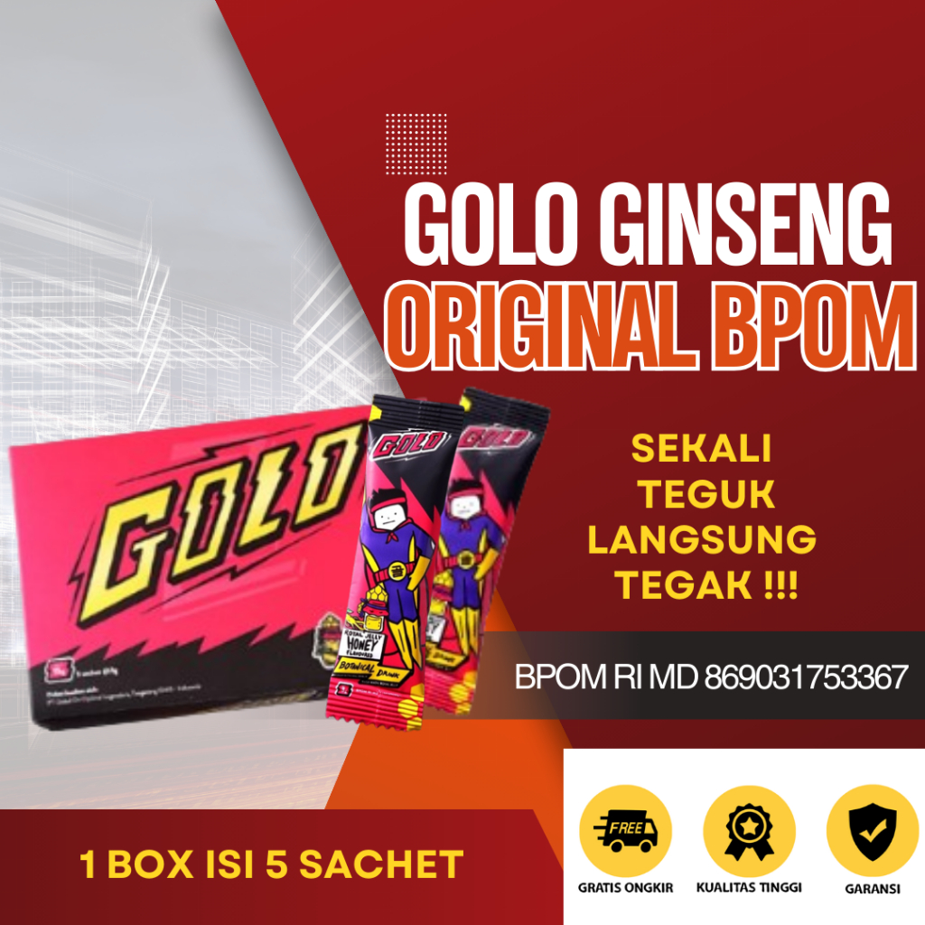 Jual Golo Ginseng Isi 1 Sachet Mister Golo Ginseng Original Asli Rasa ...