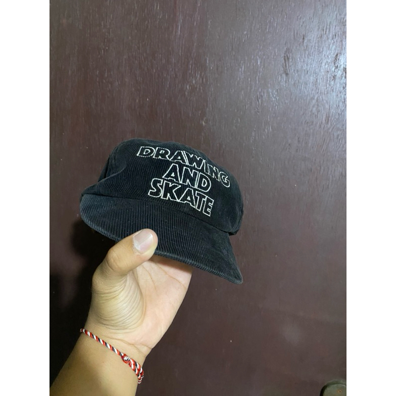 Jual Topi Corduroy Thisisneverthat Blk | Shopee Indonesia