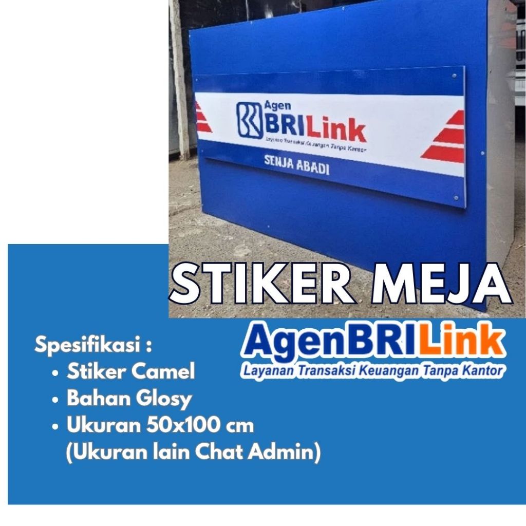 Jual STIKER VINYL MEJA AGEN BRILINK | Shopee Indonesia