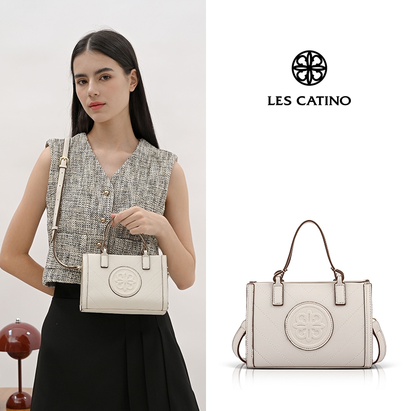 Jual Tas Wanita Les Catino Deluxe LCX Olaf Vq Satchel | Shopee Indonesia