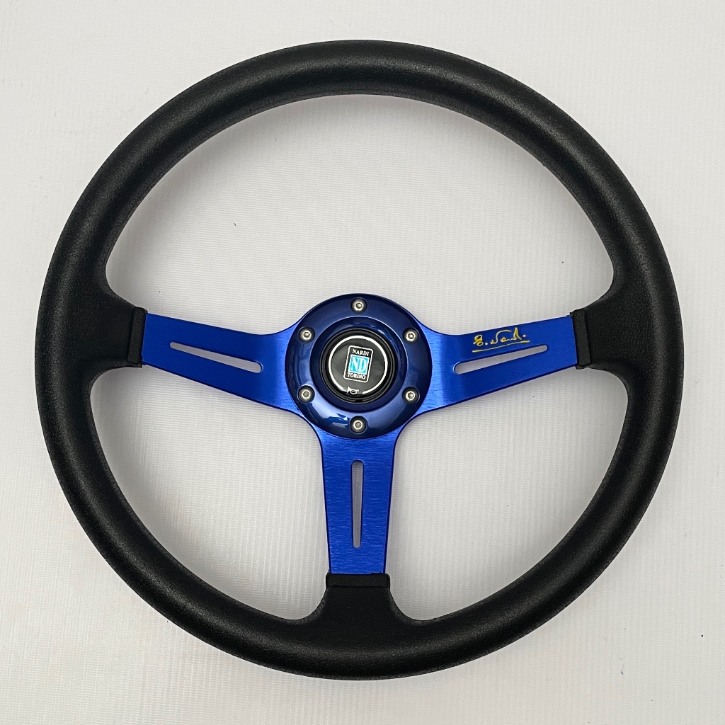 Jual Stir racing n@rdi classic leather 14’’350mm steering wheel car ...