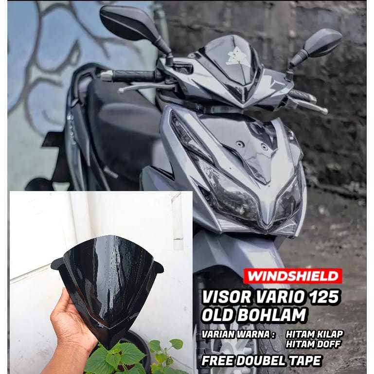 Jual VISOR VARIO 125 OLD BOHLAM WINDSHIELD VISOR HONDA VARIO 125 110 ...