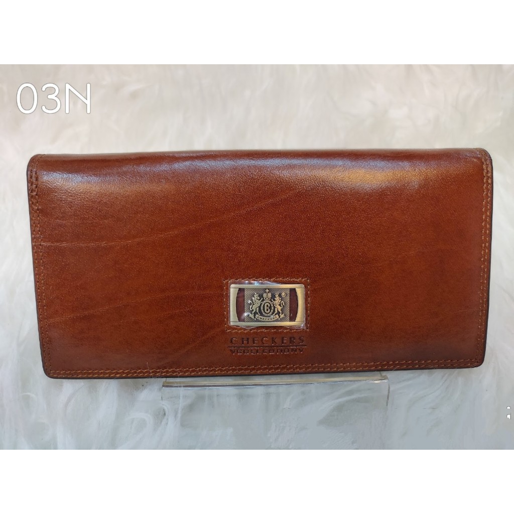Jual Dompet Kulit Asli Checkers 03N | Shopee Indonesia