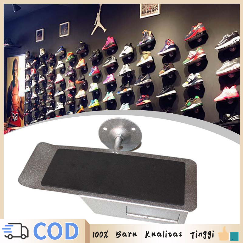 Jual 1set Display Sepatu Dinding Display Sandal Rak Sepatu Di Dinding ...