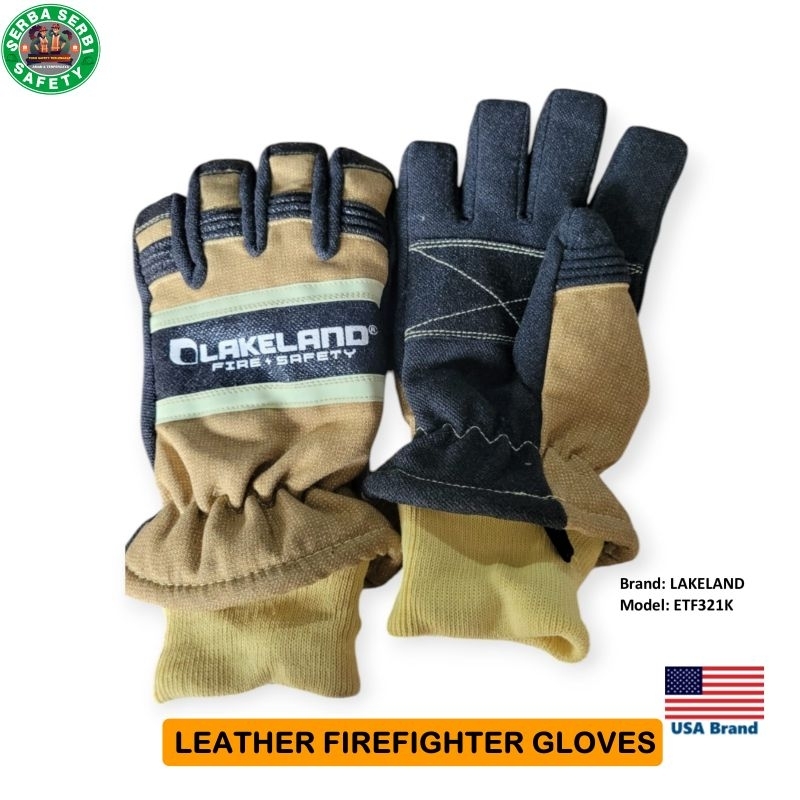 Jual Sarung Tangan Pemadam PBI FireFighter Gloves Lakeland ET320K Original USA | Shopee Indonesia