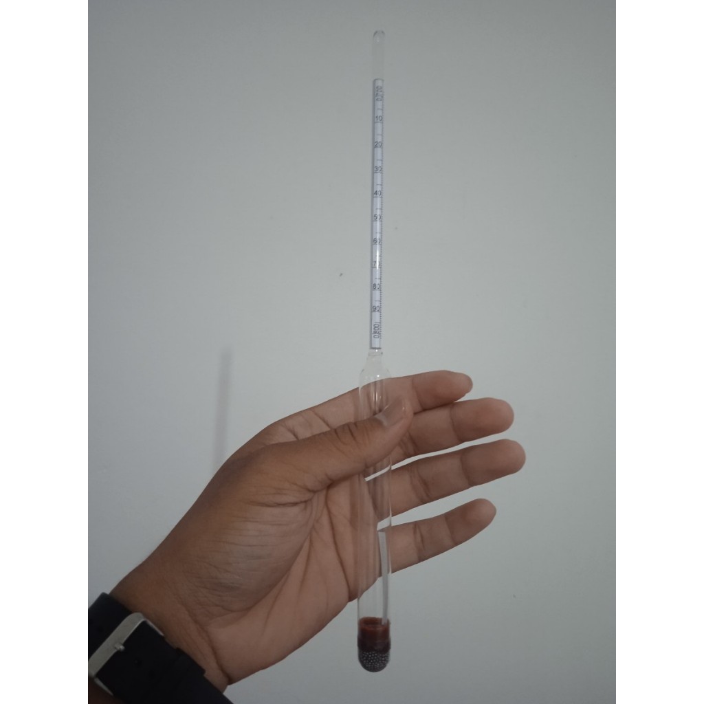 Jual Hydrometer Bensin Test Density BBM Pertamax Pertalite 0.700-0.800 ...