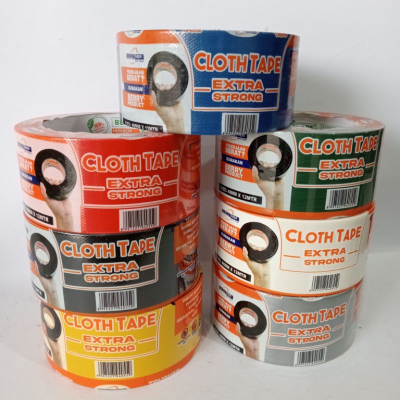 Jual Isolasi Lakban / Lakban Kain Lakban Jilid / Cloth Tape Extra ...