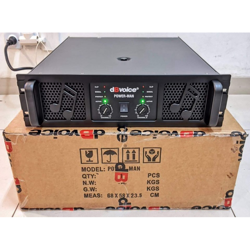 Jual Power amplifier DB VOICE POWER MAN class GB dbvoice power man original | Shopee Indonesia
